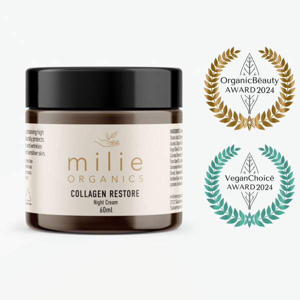 Milie Organic - Collagen Restore Night Cream - Wild Island Tasmania
